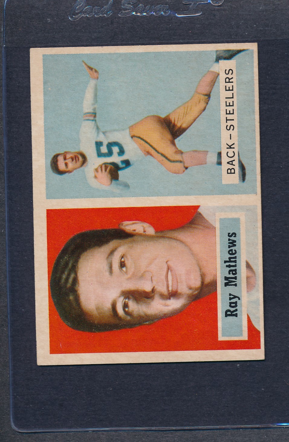 1957 Topps #063 Ray Mathews Steelers EX *822 | eBay