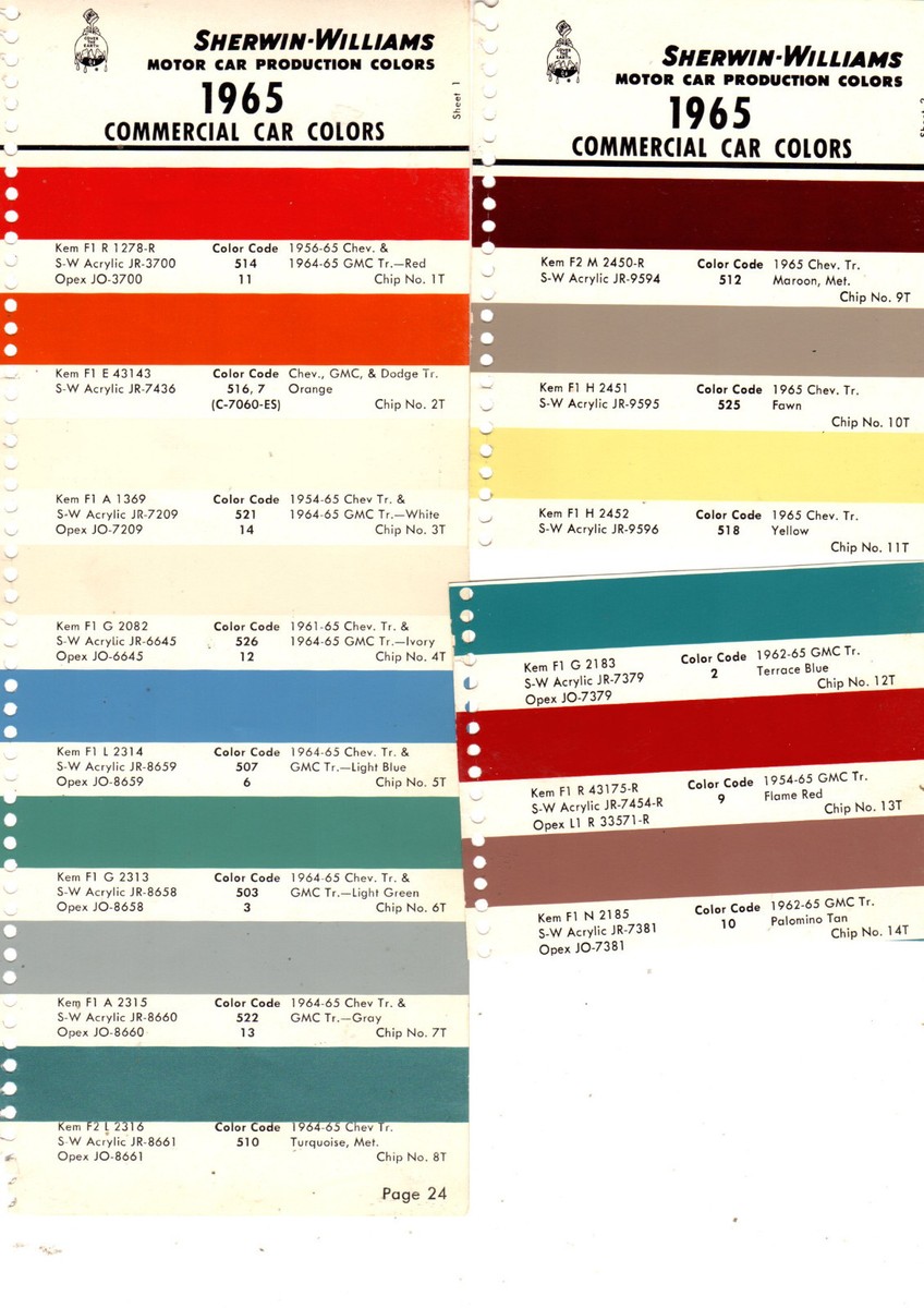 1965 Chevy Paint Color Chart Chevy Drops 2018 Corvette Carbon 65