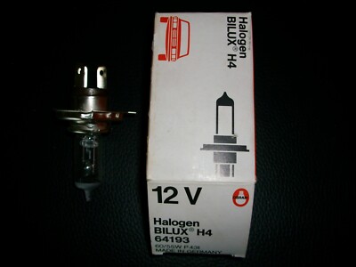 Osram Bilux H4 64193 12V 60/55 W Halogen Replacement Headlight Bulb ...