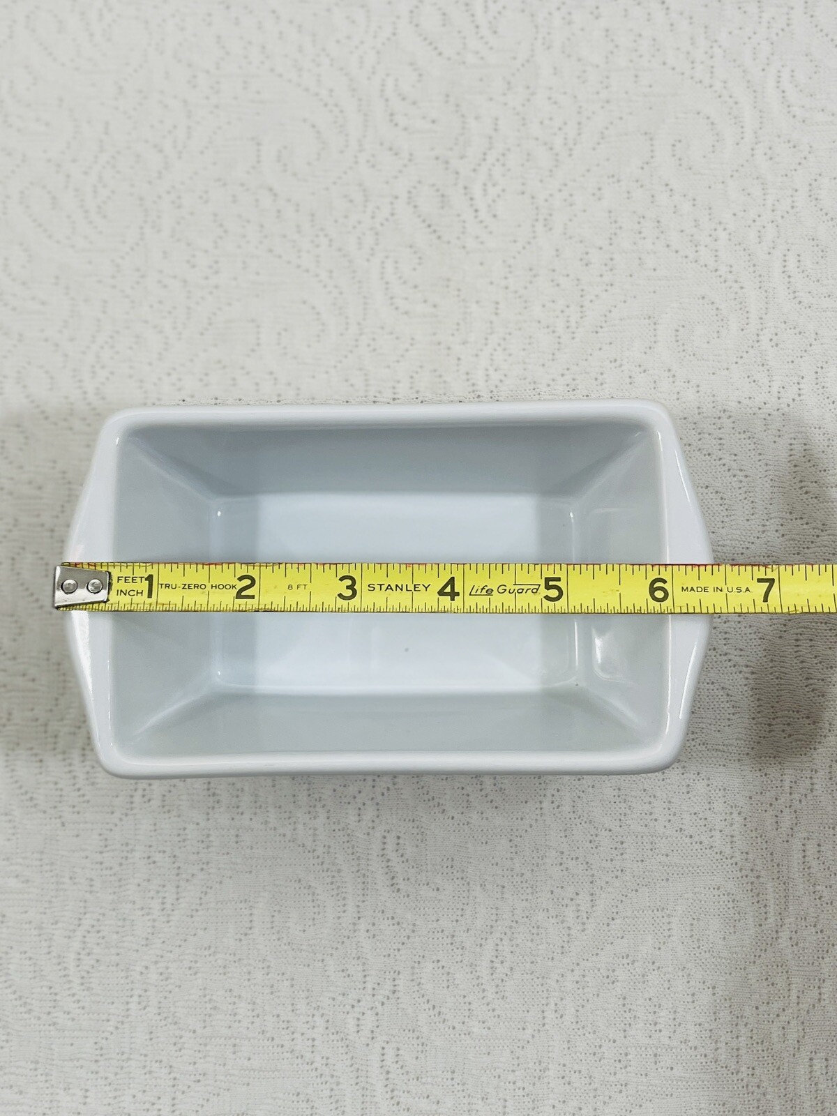 New Royal Norfolk Mini Ceramic Loaf Pan Holiday Dish 6” X 3.5 Baking ...