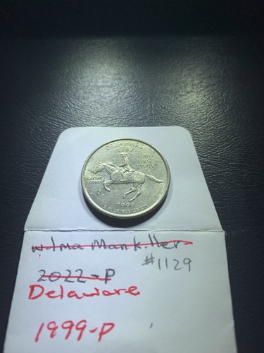 1999-P 25C Delaware 50 States Quarter (#1129 | eBay