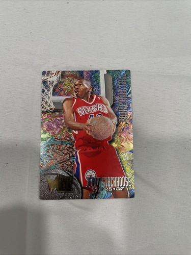 JERRY STACKHOUSE ROOKIE CARD 1995 Fleer METAL RC Basketball ...