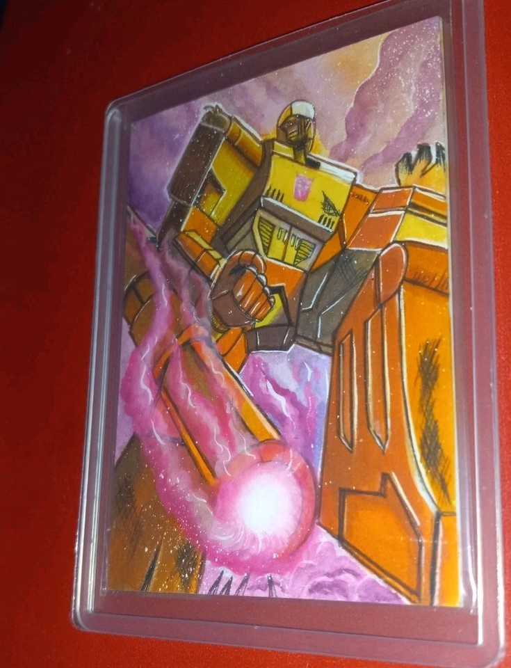 Dongman Studio Transformers Sketch Card by Qf 1/1 | eBay