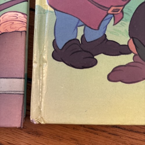 DISNEY Snow White and the Seven Dwarfs - AND Dumbo Hardcover - GOOD ...