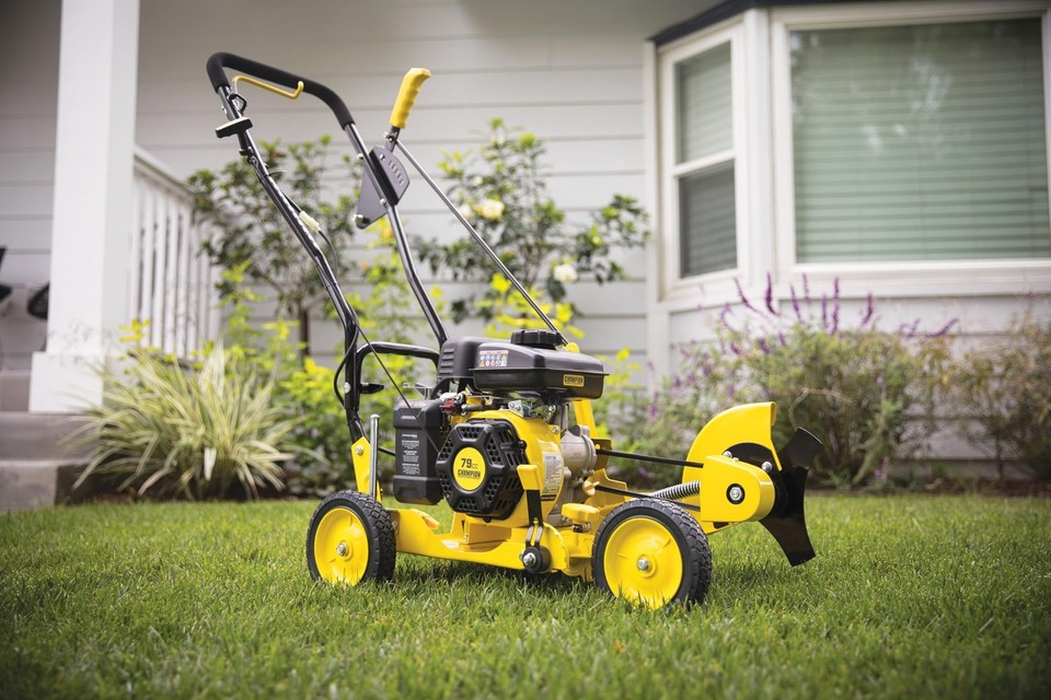 Champion Power Equipment 9 Inch 79cc Lawn Edger with Curb Hop Feature ...