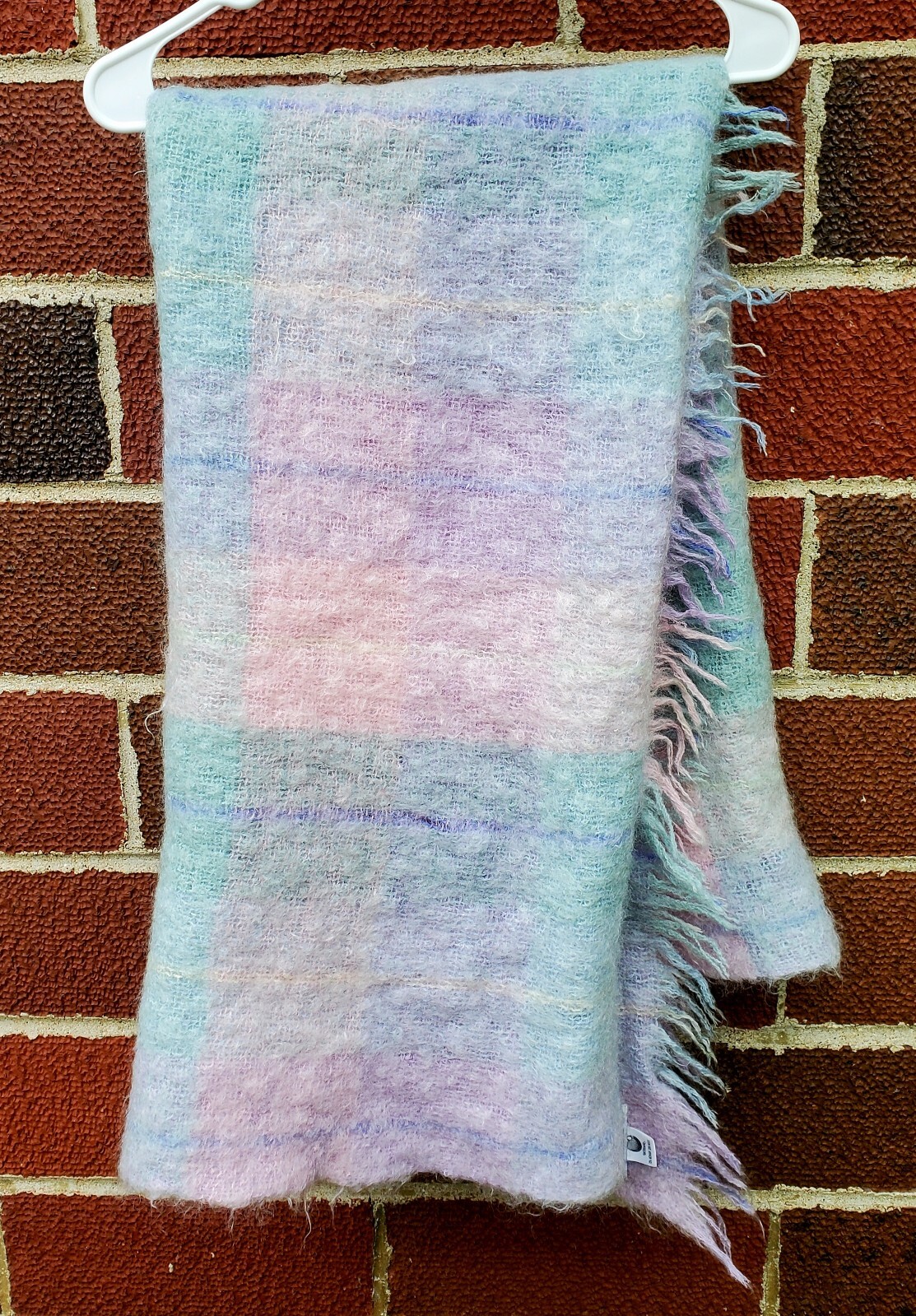 Avoca Handweavers Made in Ireland Sofa throw 70% Mohair 30% Wool 49" x ...