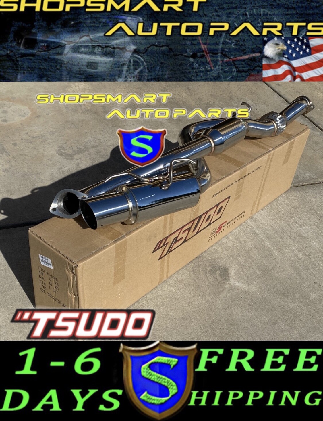 TSUDO CATBACK EXHAUST SYSTEMS FOR 08- 14 WRX STI TURBO 5 DOOR HB WAGON ...