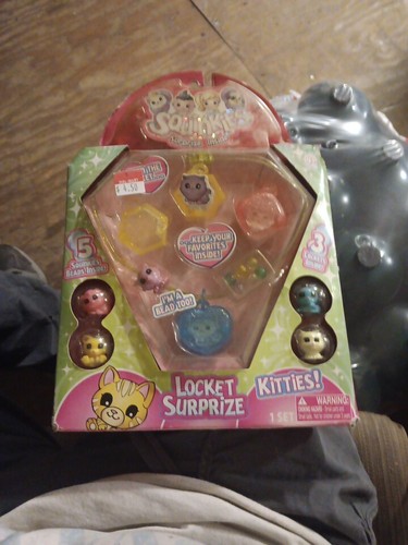 Squinkies Blip Toy Locket Surprize Surprise Kitties Set 4+ New Retired ...