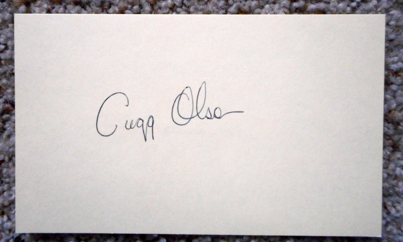 Gregg Olson signed card - Orioles Diamondbacks debut 1988 | eBay