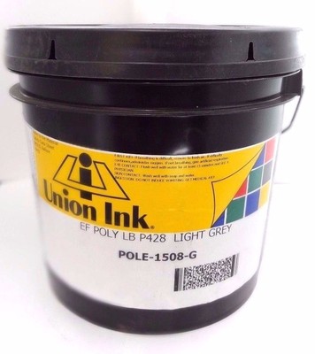 Union Ink ~ LIGHT GREY ~ EF POLY LB P428 ~ POLE-1508-G ~ 1 Gallon | eBay