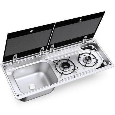 DOMETIC SMEV 9722 12v IGNITION SINK & HOB UNIT LEFT HAND COMBINATION ...