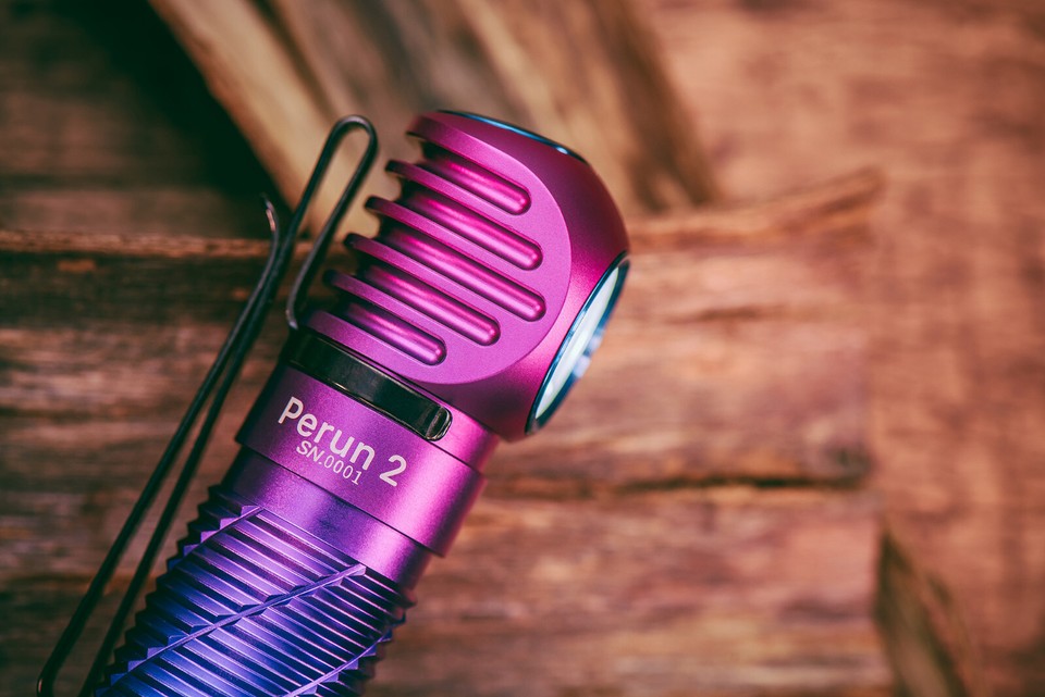 OLIGHT Perun 2 Purple Gradient Limited Edition Rechargeable Headlamp ...
