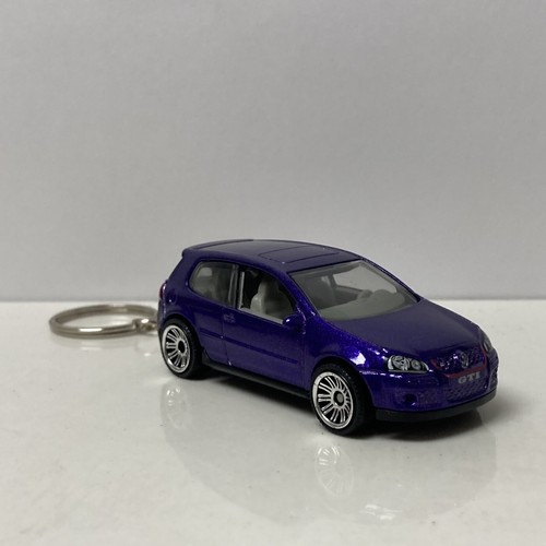 RARE KEY CHAIN PURPLE VOLKSWAGEN GOLF GTI MK5 CUSTOM LIMITED EDITION ...