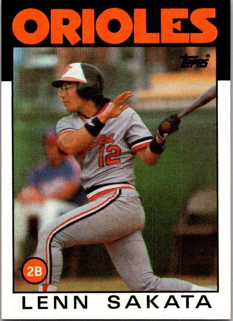 1986 Topps - #446 Lenn Sakata for sale online | eBay