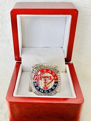 2011 TEXAS RANGERS American League Championship RING W Box, 🇺🇸 SHIP | eBay