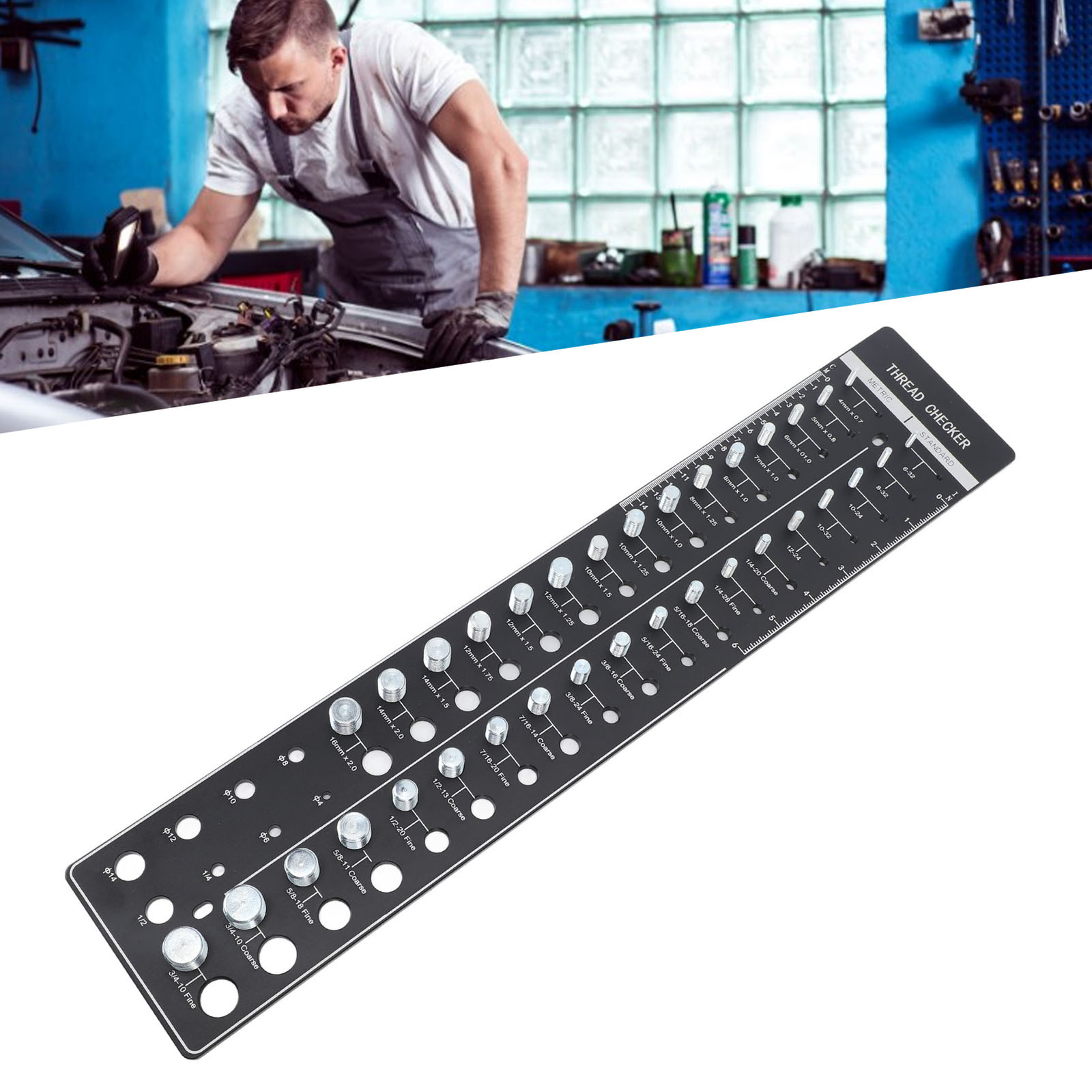 Bolt And Nut Identifier Gauge Carbon Steel High Accuracy For Detecting ...