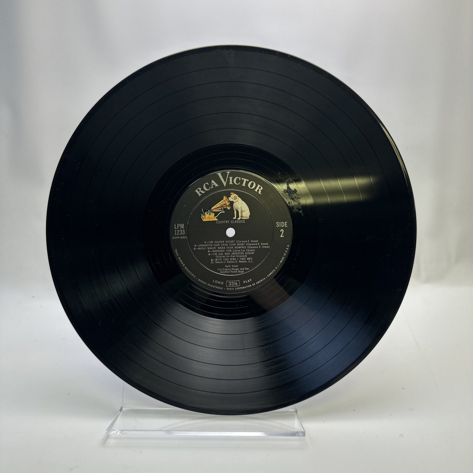 HANK SNOW, THE SINGING RANGER & RAINBOW RANCH BOYS Country Classics ...