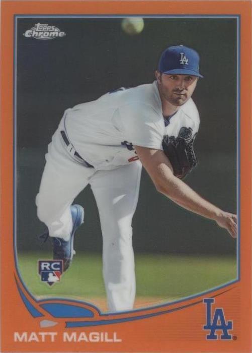 2013 Topps Chrome - Matt Magill #110 Orange Refractor (RC) for sale ...