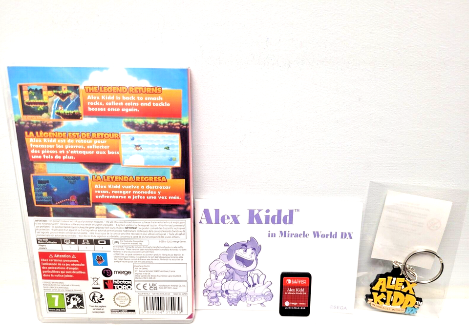 Alex Kidd In Miracle World DX Nintendo Switch EXCELLENT Condition | eBay