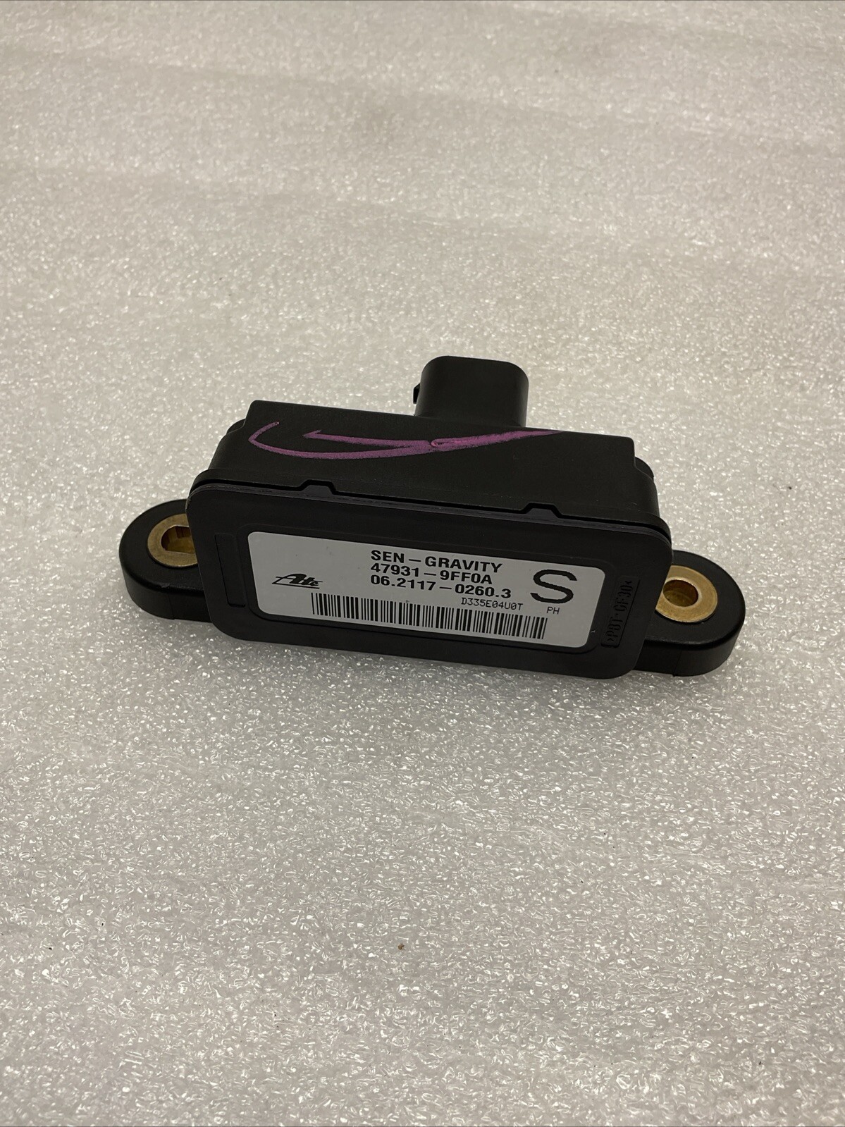2010-15 NISSAN ARMADA STABILITY YAW RATE SENSOR MODULE 47931-9FF0A OEM ...