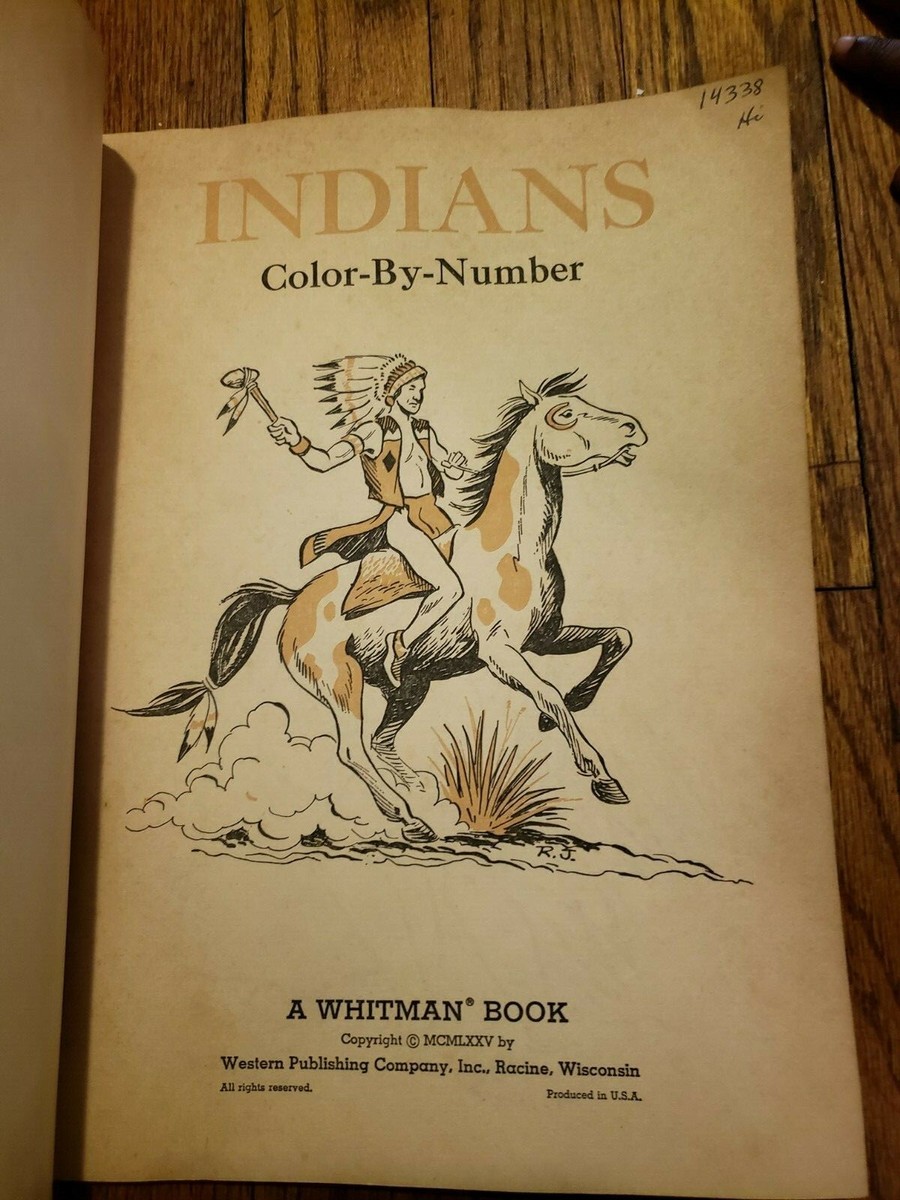 Indian Color By Number