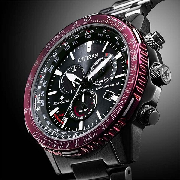 CITIZEN CB5009-55E PROMASTER Eco-Drive radio-controlled Direct Flight ...