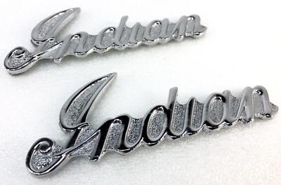 Gilroy Indian Motorcycle Fuel Tank Emblems Chief Scout Spirit Badges ...