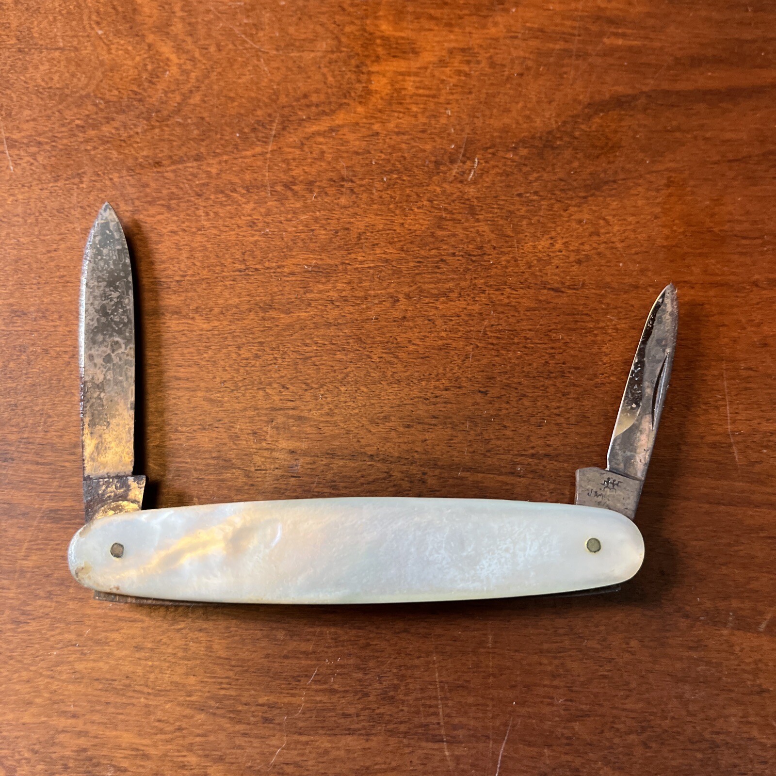 ZWILLING J.A. HENCKELS GERMANY Mother Of Pearl 2-Blade Antique POCKET ...