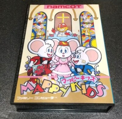 Used Namco 1989 MAPPY KIDS Nintendo Famicom NES Action / Adventure ...