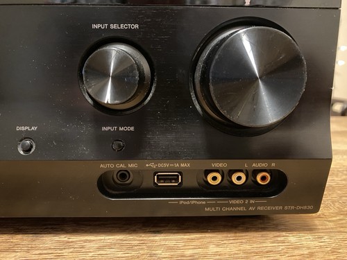 Sony STR-DH830 7.1 Channel Home Theater Receiver - No Remote ...