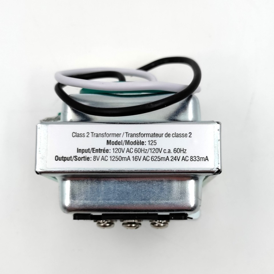 INTERTEK 5015490 Class 2 Transformer Model 125 ~ Input 120V 60Hz Output ...