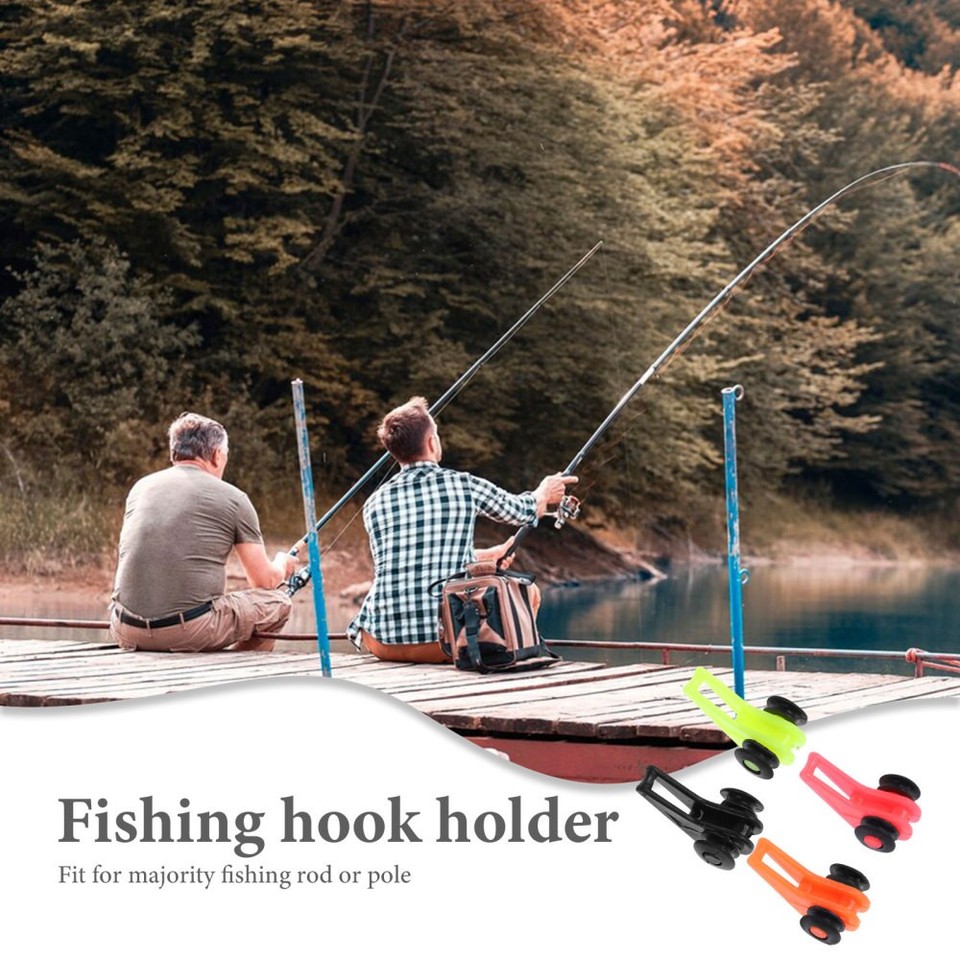 2 PCS Baiter Fishing Lure Rod Holders for Bank Pole Keeper Tool | eBay