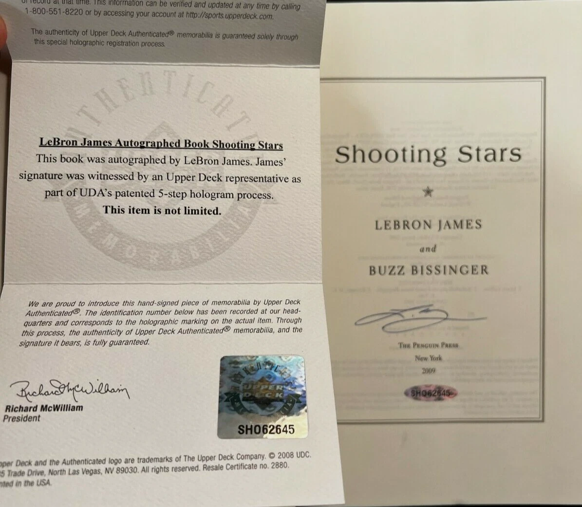 Lebron James Signature On Paper