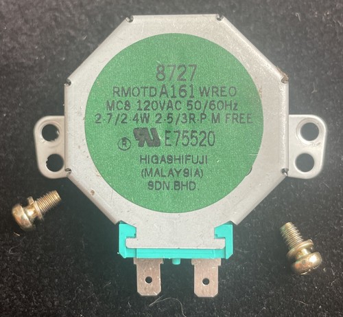 Sharp Carousel Microwave Turntable Motor RMOTD A161 WRE0 MC8 120VAC ...