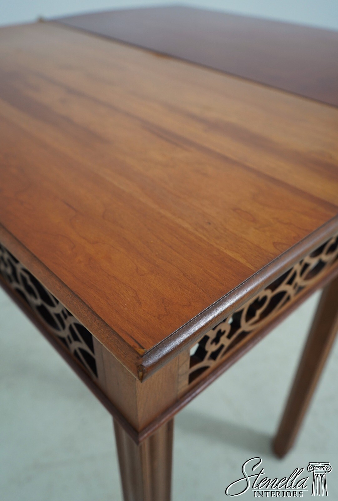 62932EC: BARTLEY Collection Chippendale Cherry Game Table | eBay