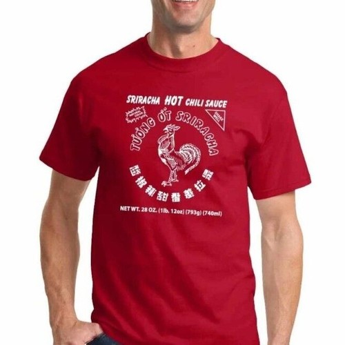 Sriracha Hot Chili Sauce T-Shirt Sriracha Logo Shirt | eBay