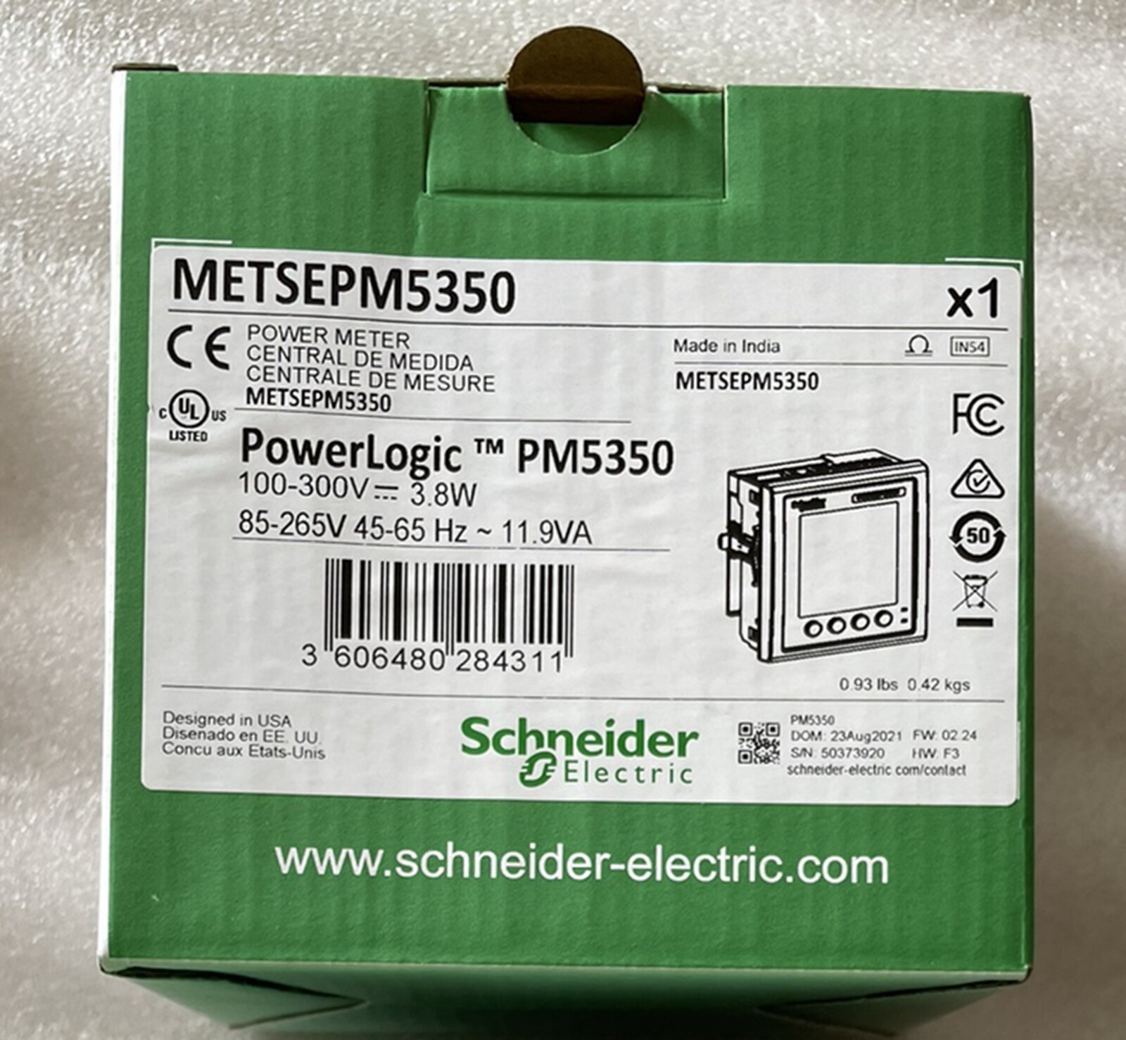 Schneider Electric Square D METSEPM5350 Pm5350 for sale online | eBay