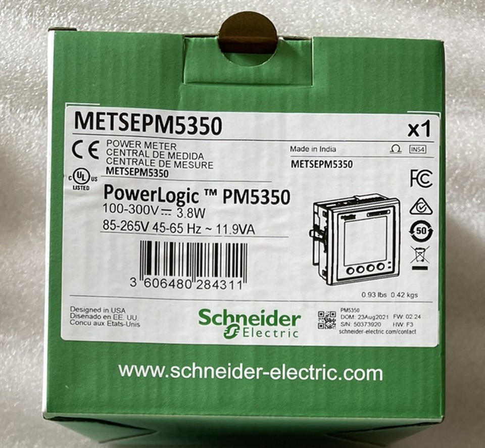 NEW SCHNEIDER METSEPM5350 Electric Power Logic PM5350 Power Meter | eBay