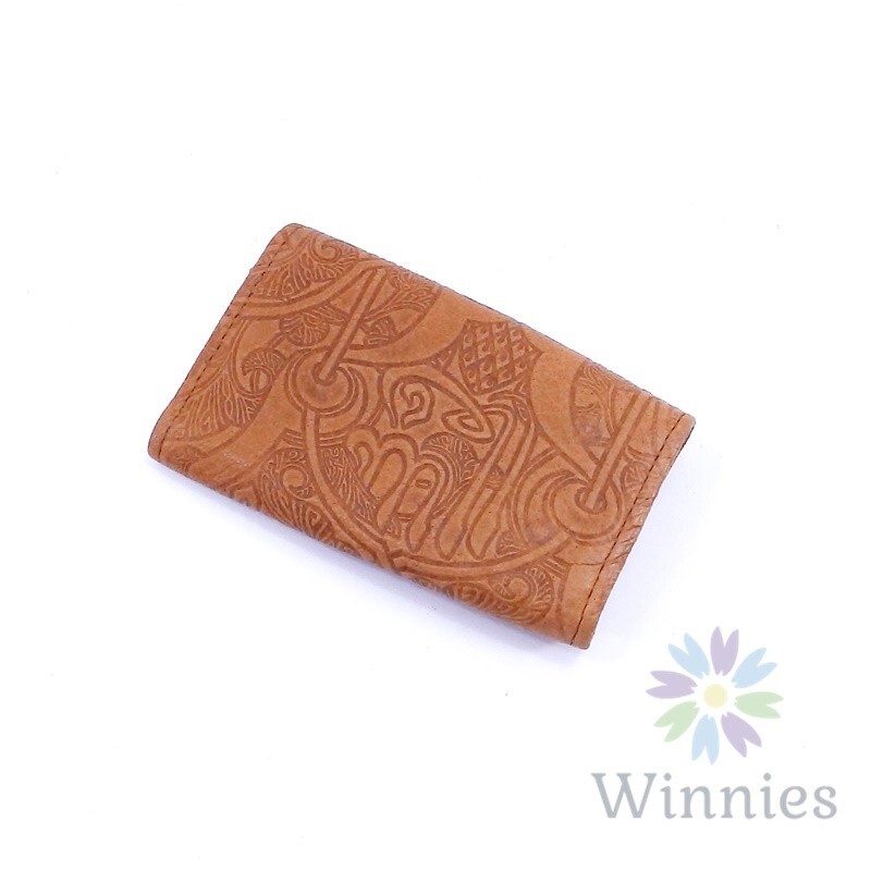 Mundi Genuine Leather Key Holder Case Embossed Womens Designed Leather ...