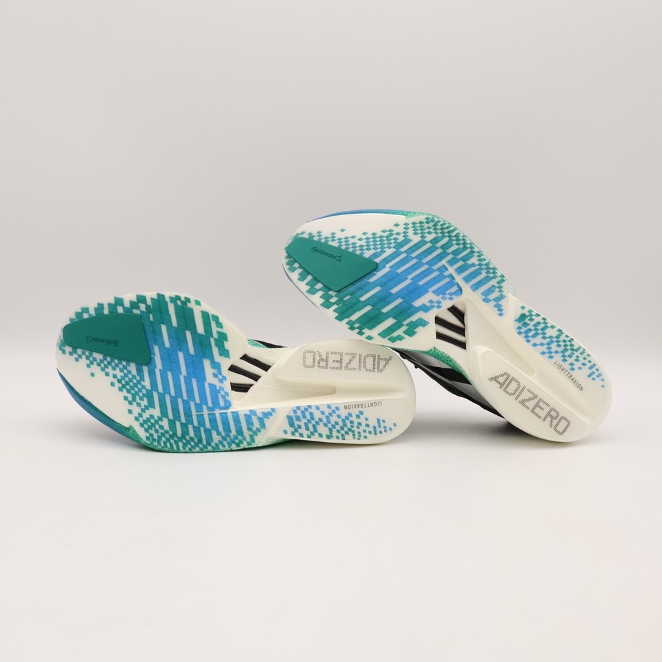 JR6365 adidas Adizero Adios Pro 4 Core Black Matte Silver Glory Green ...