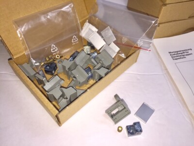 1 Bx Qty 10 Schroff 20817 328 Cantilever Extractor Handle VME Zinc Base ...