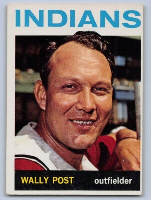 1964 WALLY POST - Topps Baseball Card # 253 - CLEVELAND INDIANS | eBay