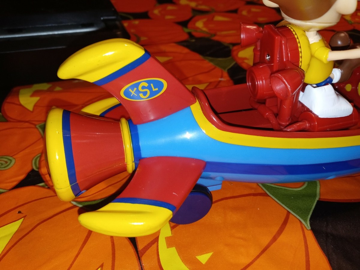 Jimmy Neutron Boy Genius Strato Xl Rocket Toy Mattel Jimmy Neutron