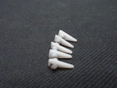 (5 Pcs) Laboratory PTFE Spinvane Triangle Magnetic Stir Bar 11 x 4 x 4 ...