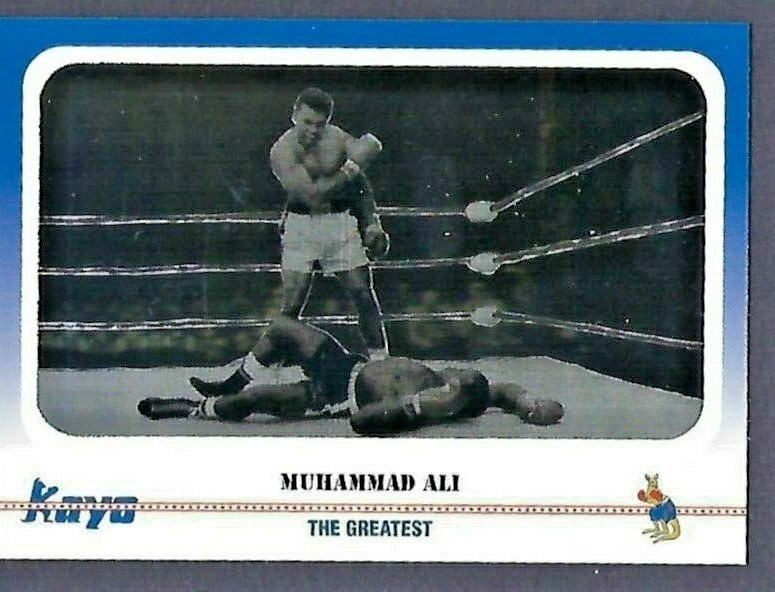 1991 KAYO MUHAMMAD ALI MIRROR HOLOGRAM #235 | eBay