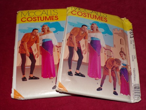 🌼 McCALL'S #P313 / #8447 - ADULT MEDIEVAL HUNCHBACK - ESMERALDA PATTERN ...