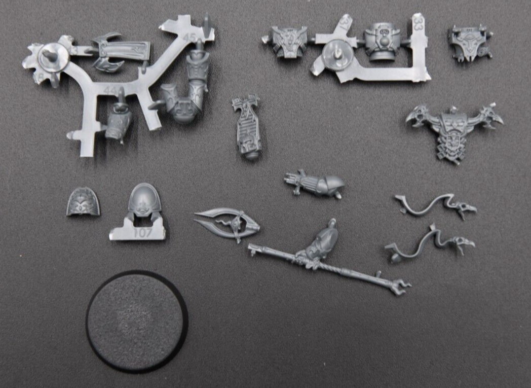 Warhammer 40k Thousand Sons Exalted Sorcerer E Skeletal Bird Heads NEW ...