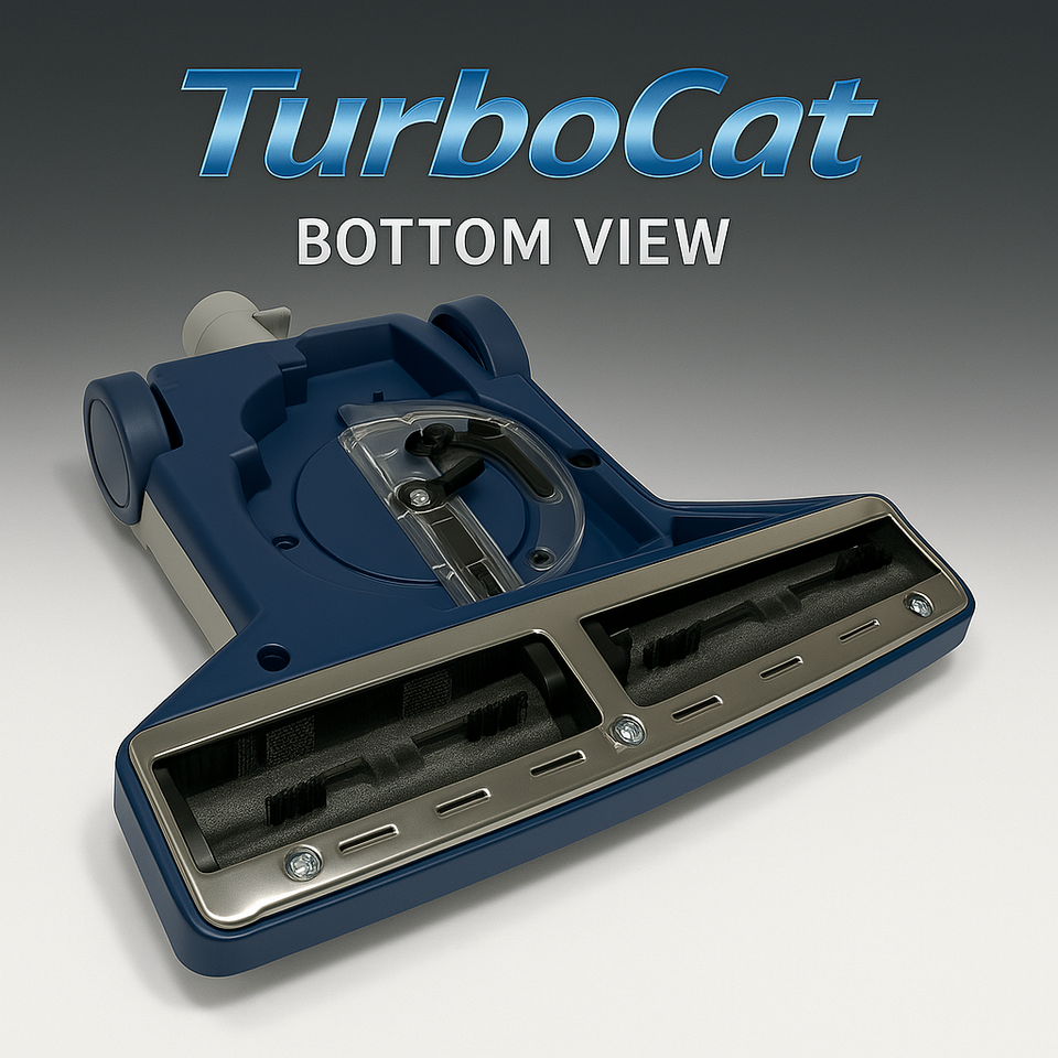 Vacuflo TP210 Power Nozzle – Air-Driven Vacuum Head for Central Vacuums ...