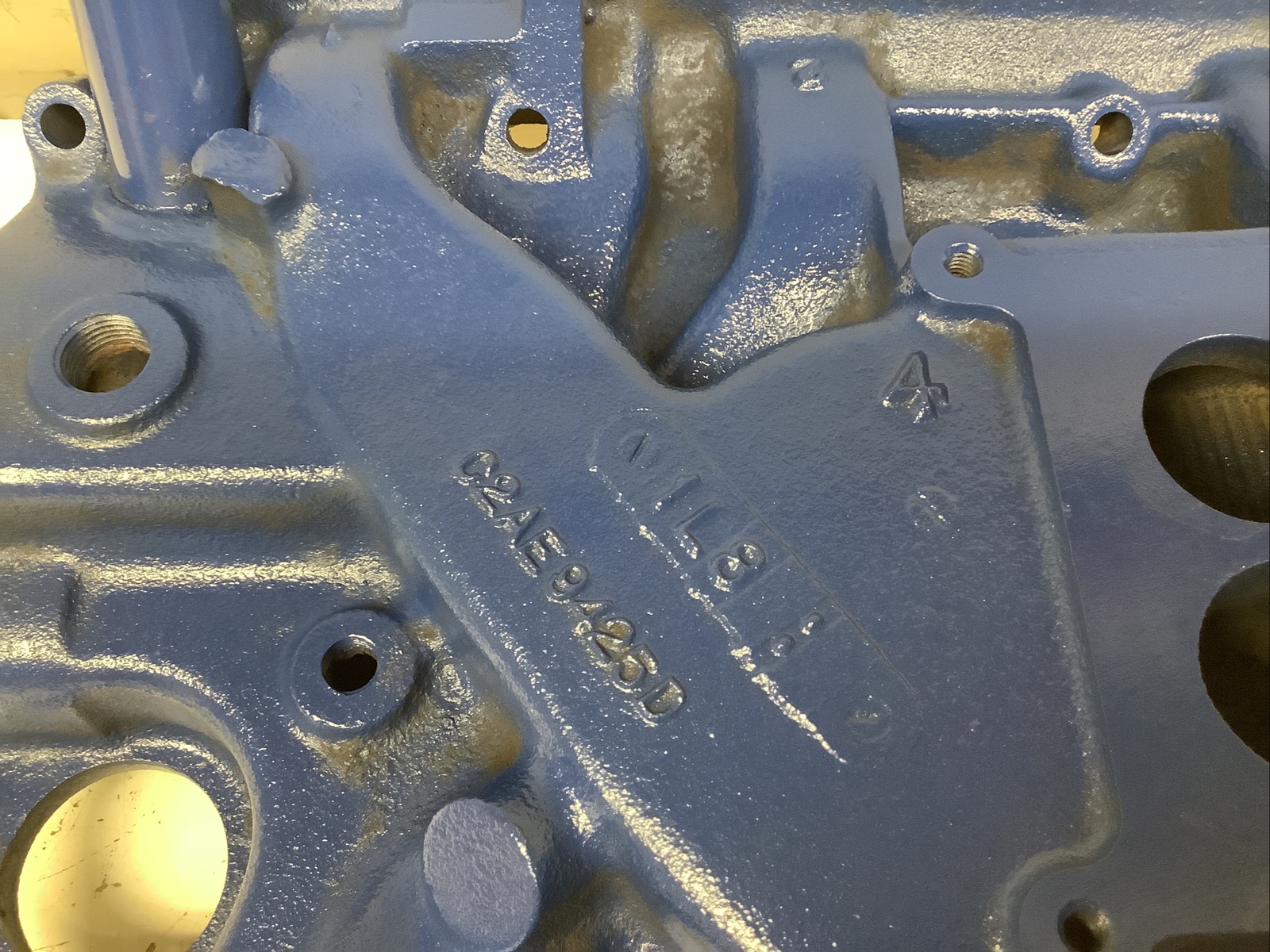 1962-1963 FORD FE 352 360 390CI 2 BARREL BBL INTAKE MANIFOLD - CODE 1L8 ...