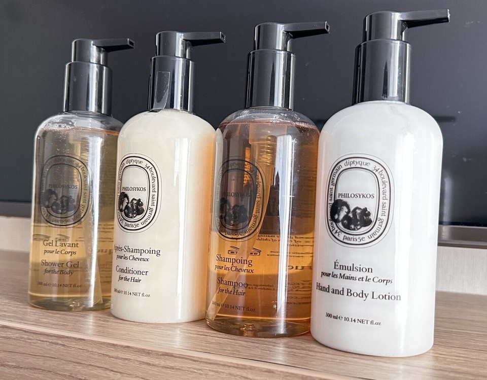 Diptyque Philosykos Shampoo Conditioner Lotion Shower Gel 300 ml 10oz ...
